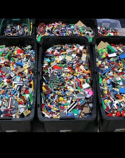 Lego Bulk LB Lot 50 Pound Sorted 99.9% LEGO Blocks Bricks Plates CHANCE ...