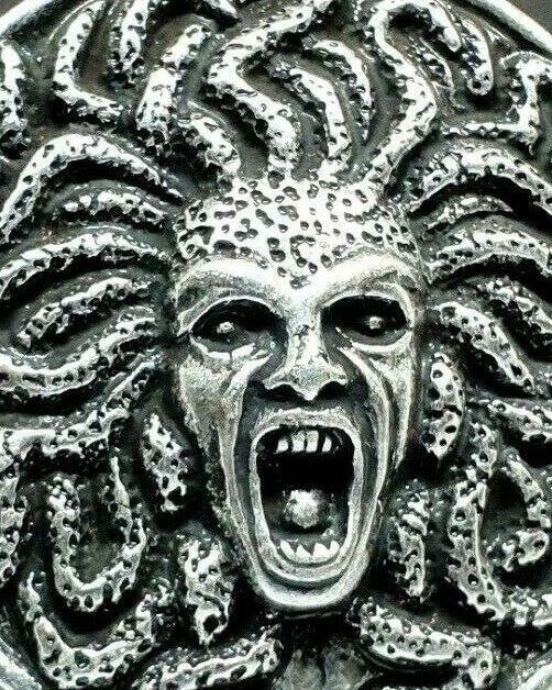 Medusa Keyring Goddess Curse Queen of Protection Greek Gorgon Keyring ...