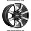 Moto Metal Wheels MO80422080518N MO804 Spider 22x10" Wheel, Gloss Black ...