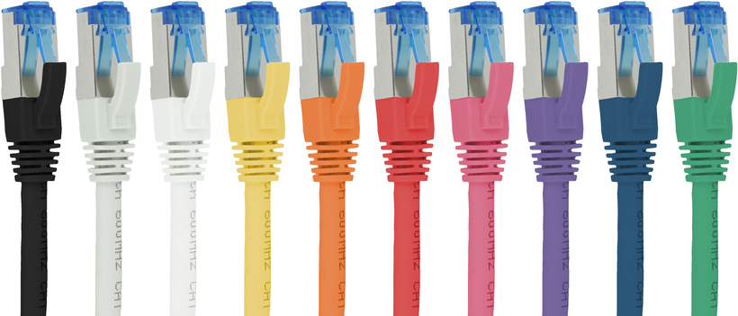 Cable brassage souple reseau ethernet RJ45 CAT 6 A PC ordinateur ...