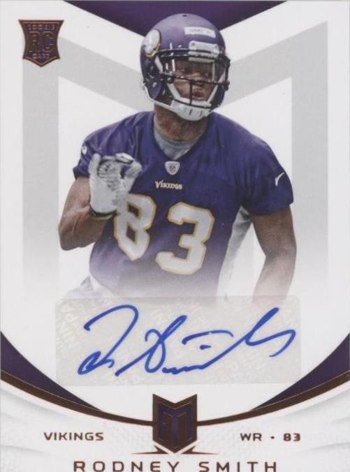 2013 Panini Momentum - Rodney Smith #179 Rookie Signatures /599 (AU, RC ...