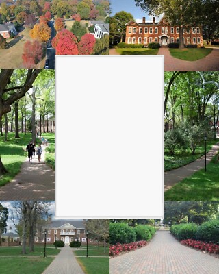 University Graduation Gift Custom Personalized Photo Mat College Campus ...