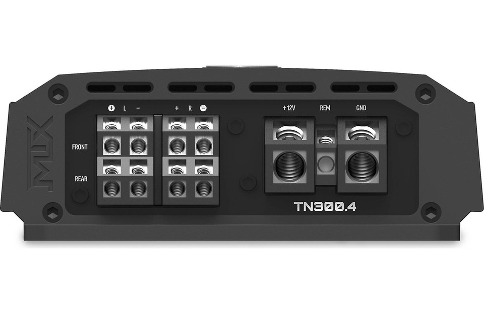 MTX Terminator TN3004 Amplifier 4 Channel Class D 300W RMS Bass Boost ...