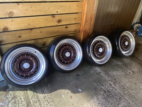 Mercedes W123 17” Split Rim Alloys | eBay UK