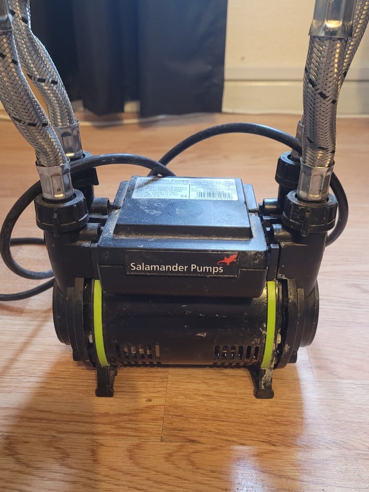 Salamander CT50 Xtra 1.5 Bar Twin Shower Water Pressure Booster Pump ...
