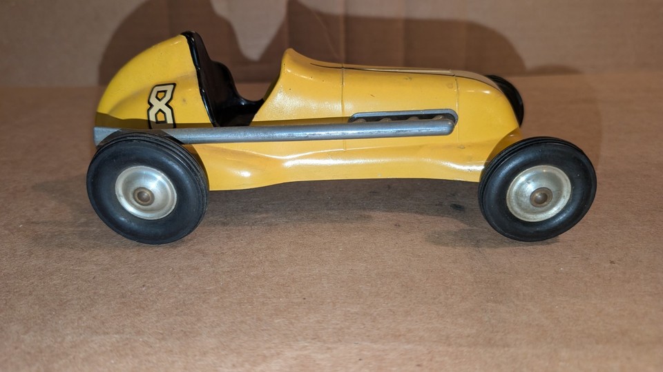 Vintage 1940's L.M. Cox Thimble Drome Special Metal Tether Race Car ...
