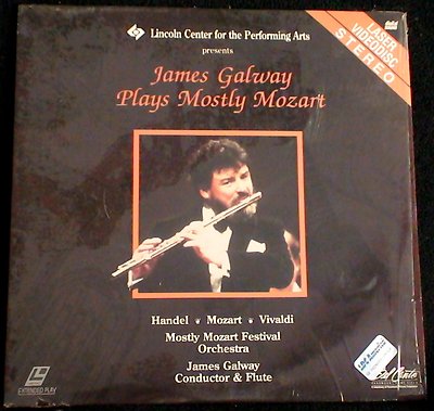 James Galway Conductor and FLUTE Plays Mostly Mozart / Lincoln Center ...