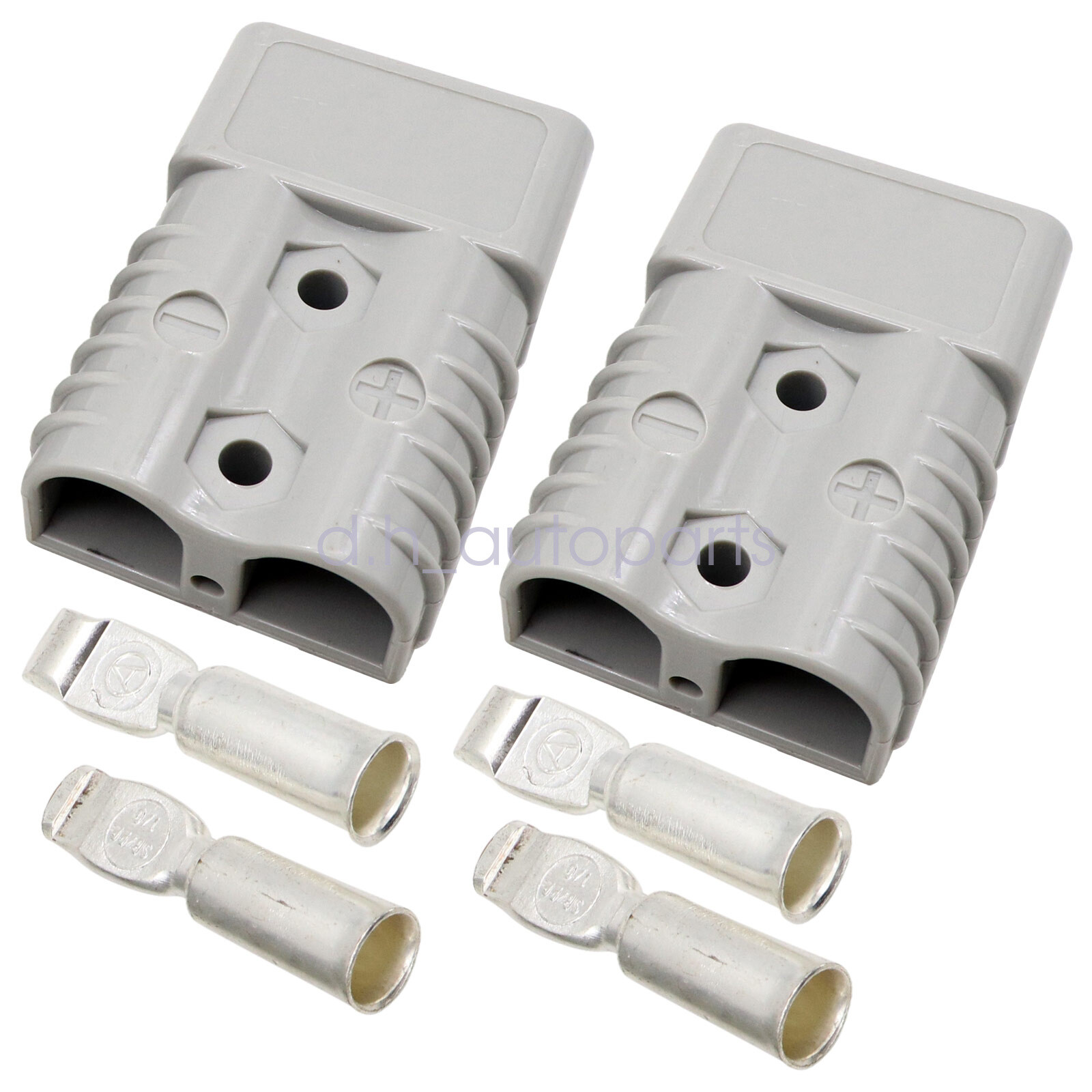 175A 600V 2AWG Battery Quick Connect Plug Winch Disconnect Terminal ...