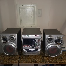 JVC Mx- J500 Compact Component System 3 CD Tray Am-fm Stereo Receiver ...