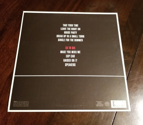 SAM HUNT SIGNED MONTEVALLO B&W VINLY ALBUM COVER COUNTRY STAR JSA/COA ...