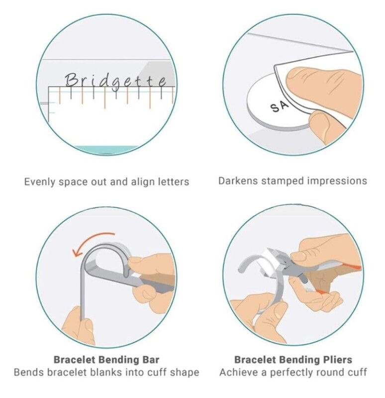 Reusable Portable Bender Bending Tool Jewelry Making Handicraft ...