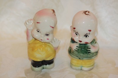 Two vintage cupie dolls, ceramic, hand painted Japan | eBay