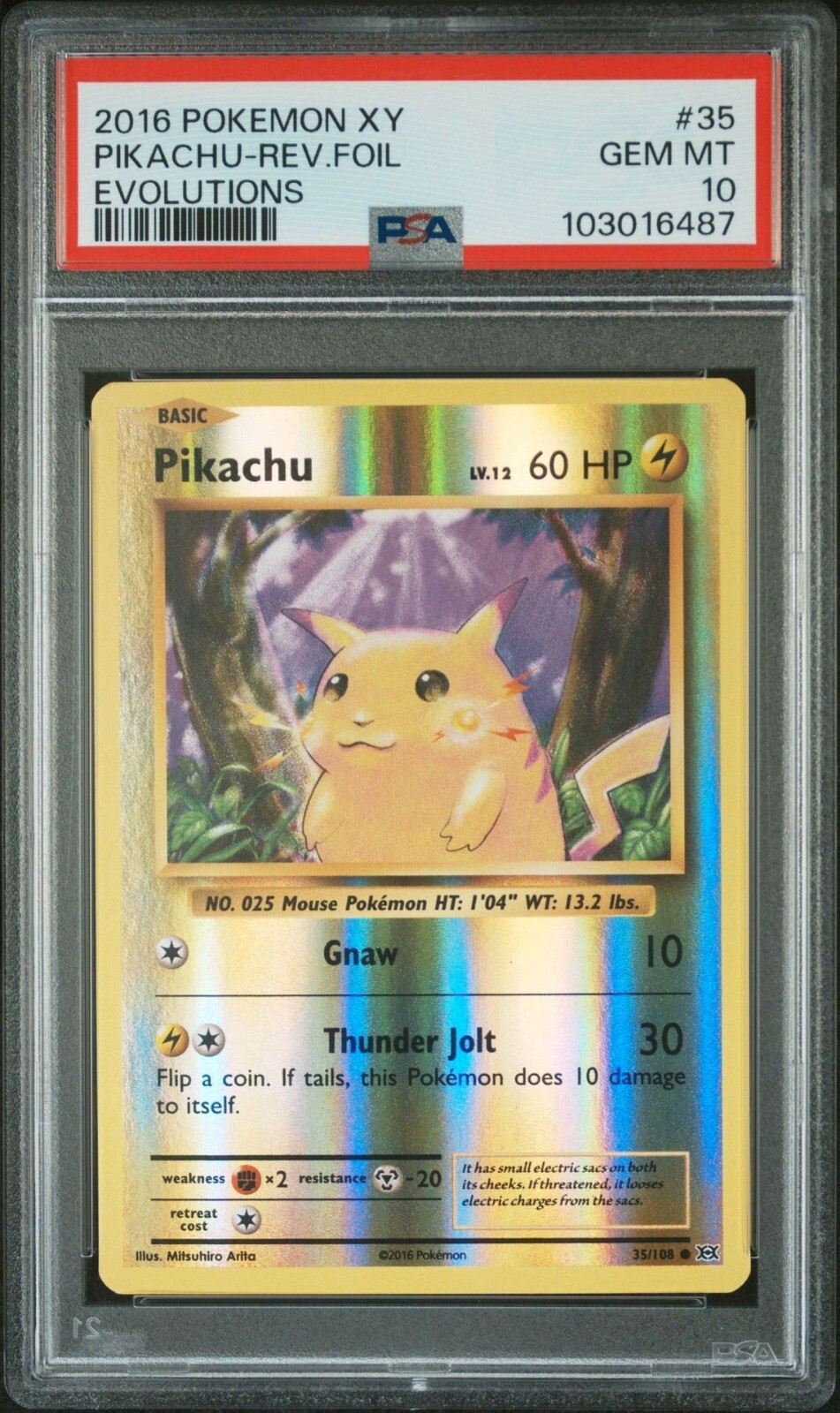 Pikachu 2016 XY: Evolutions #35 Reverse Holo Price Guide - Sports Card ...