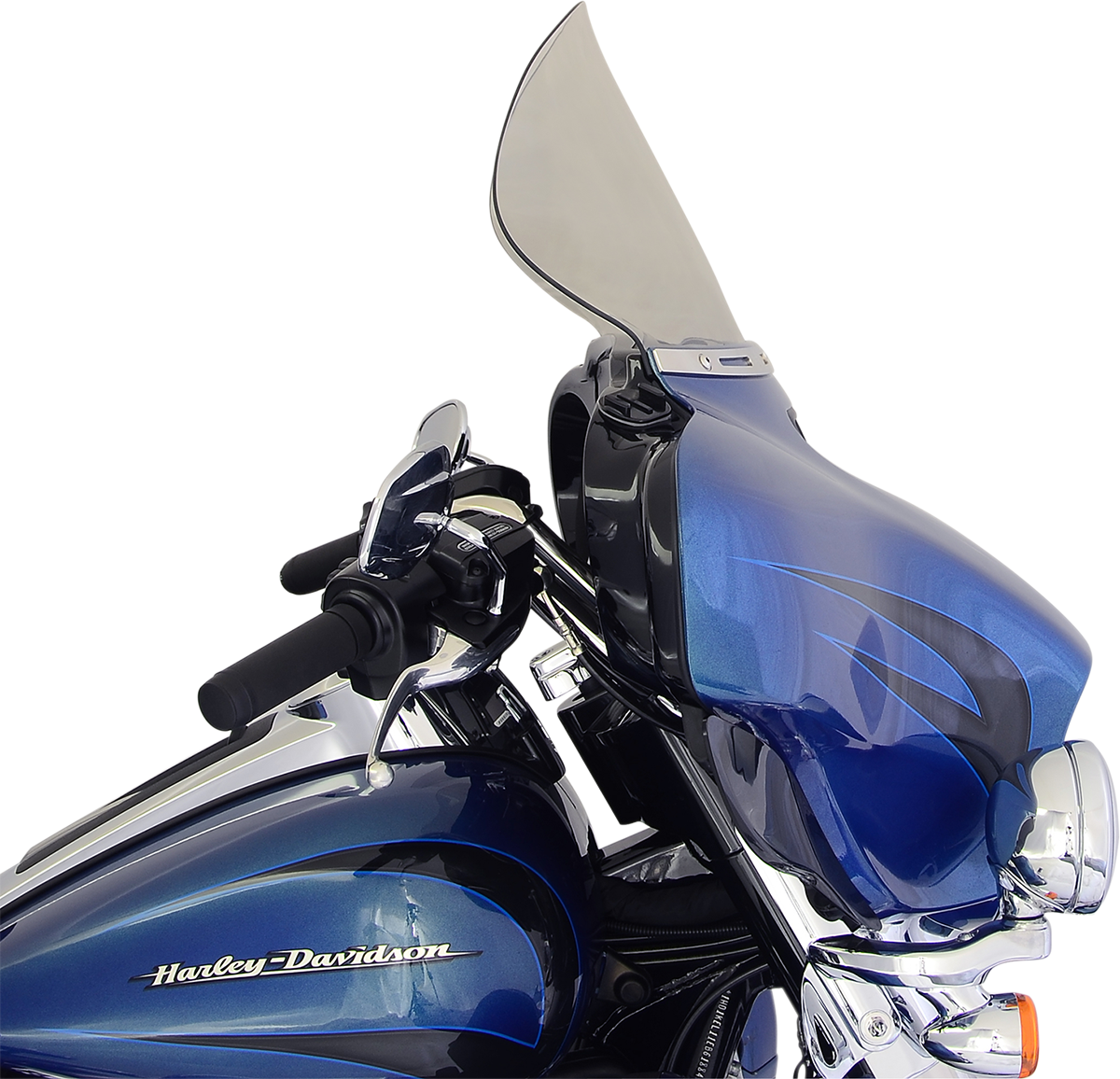 Klock Werks Flare Windshield 11.5" Tint (14-18 FLHT/HX/Trike ...