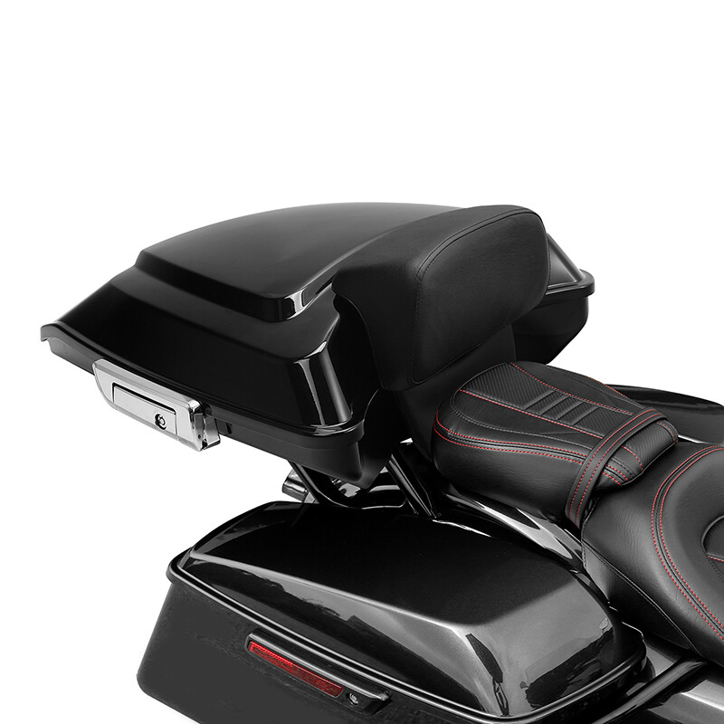 Black Razor Trunk Backrest Fit For Harley Touring Street Glide 2014 ...
