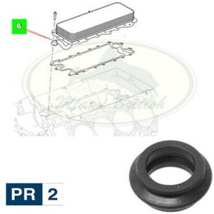 LAND ROVER OIL COOLER OUTLET PIPE SEAL O-RING RANGE LR4 RR SPORT ...