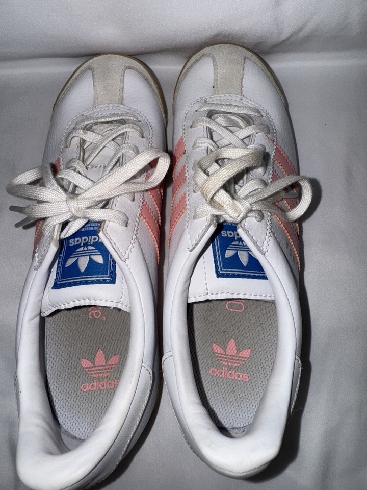 Adidas Sneakers Women’s Samoa Pink White Size 6.5 | eBay