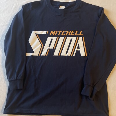Navy Utah Jazz Dononvan Mitchell "SPIDA Logo" Long Sleeve T-Shirt Men’s ...