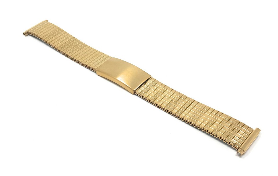Bandini Steel Stretch Watch Band Expansion Strap Adjustable Silver ...