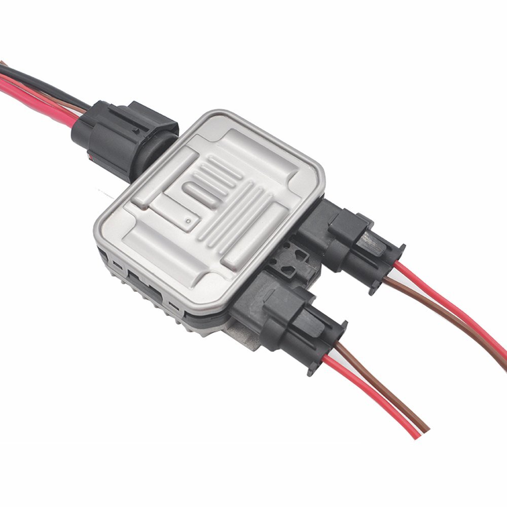 2 Fan Control Module Plug Connector for Ford Lincoln Land Rover VOLVO ...