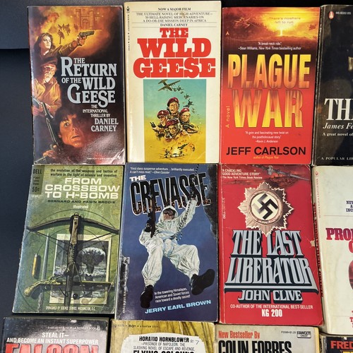 20 Vtg WWII Vietnam German Hitler War Soviet Book Lot 60-80's PB Bantam ...