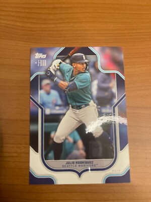 2023 Topps X J-Rod The Show Out Collection Julio Rodriguez #1 - Seattle ...
