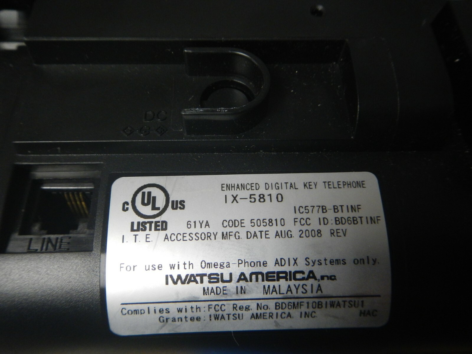 IWATSU IX-5810 DIGITAL PHONE | eBay