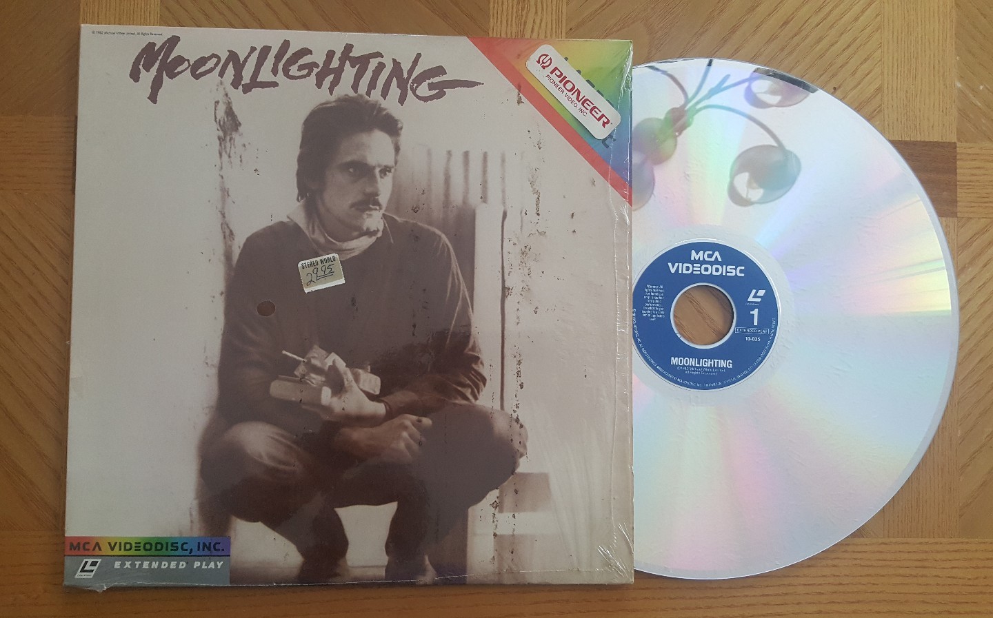 Moonlighting 1982 Pioneer Laser Disc MCA Videodisc Inc. New Sealed ...