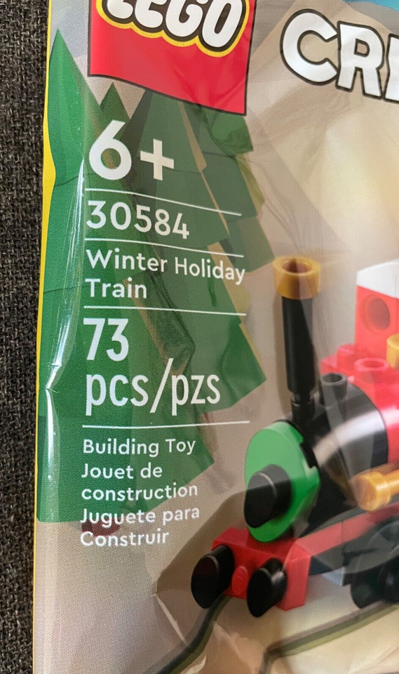 NIB Lego (30584) Creator - Winter Holiday Train polybag | eBay