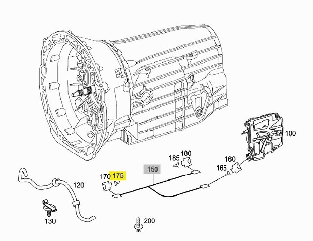 Genuine Mercedes-Benz Cable Harness A0005404005 for sale online | eBay
