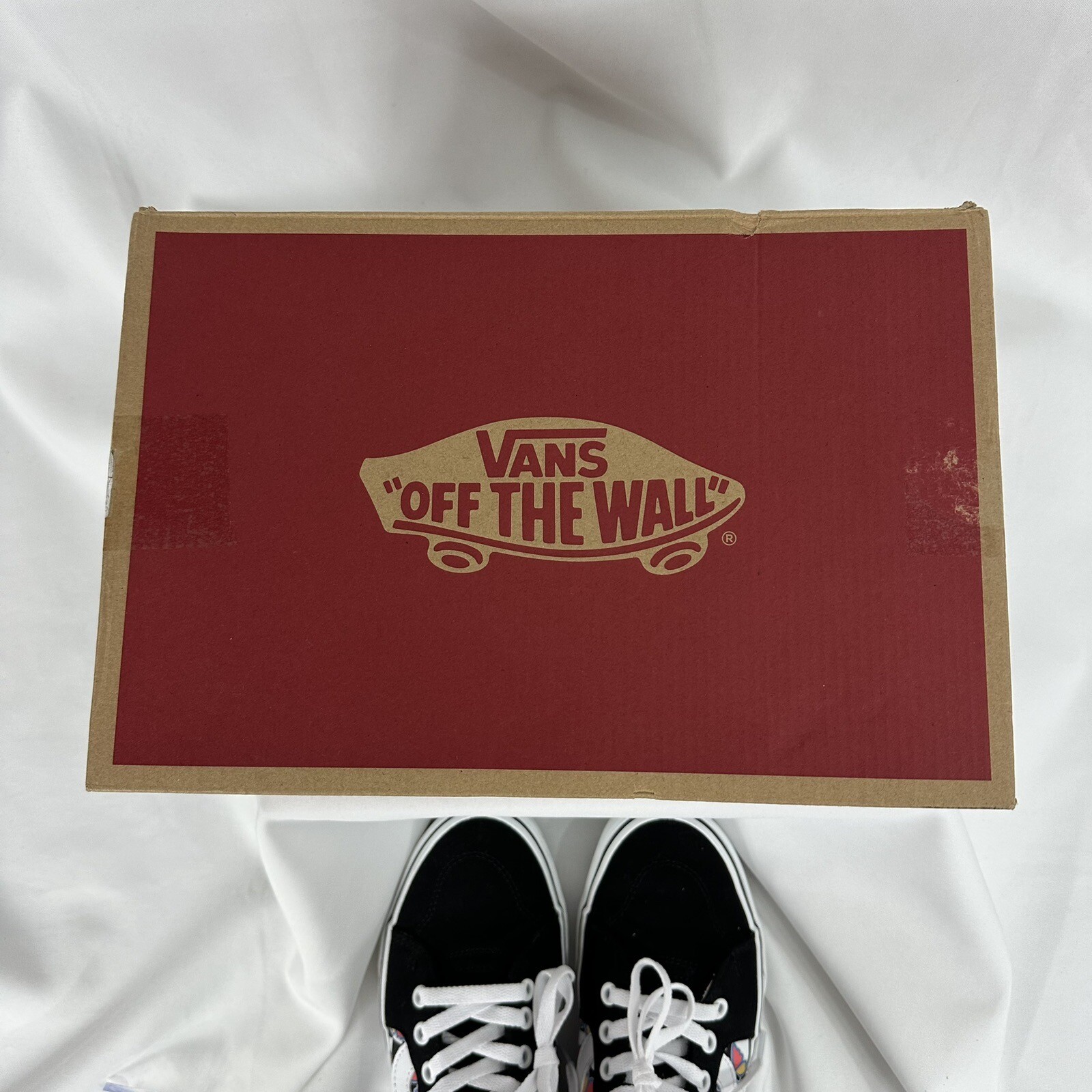 VANS Fillmore Butterfly Checkerboard Multi Hi Top Wom… - Gem