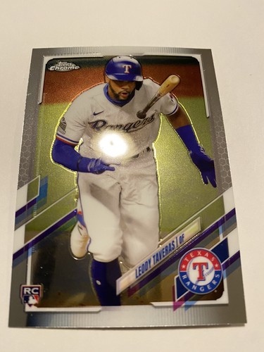 2021 Topps Chrome #146 Leody Taveras Rookie Card | eBay
