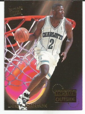 LARRY JOHNSON 1993-94 FLEER ULTRA INSIDE OUTSIDE CARD NM-MT CONDITION ...
