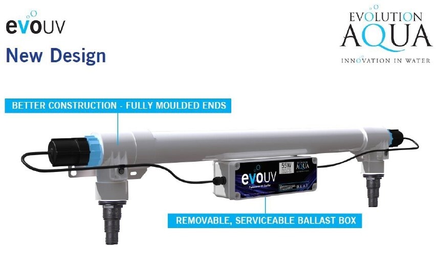 Evolution Aqua evoUV UV Clarifiers, Previous Models & New 2021 Models Available | eBay