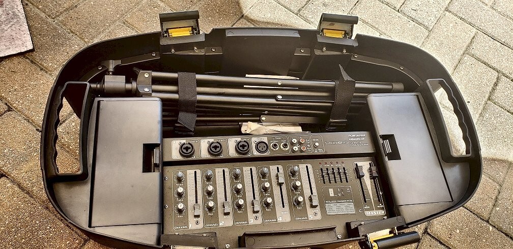 Stageworks Portapak Portable Rolling PA System ZH0402D 10P | eBay