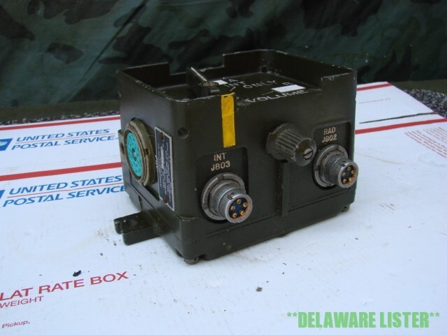 US Military Army Truck Jeep Radio Control Intercommunication Set/Box C ...