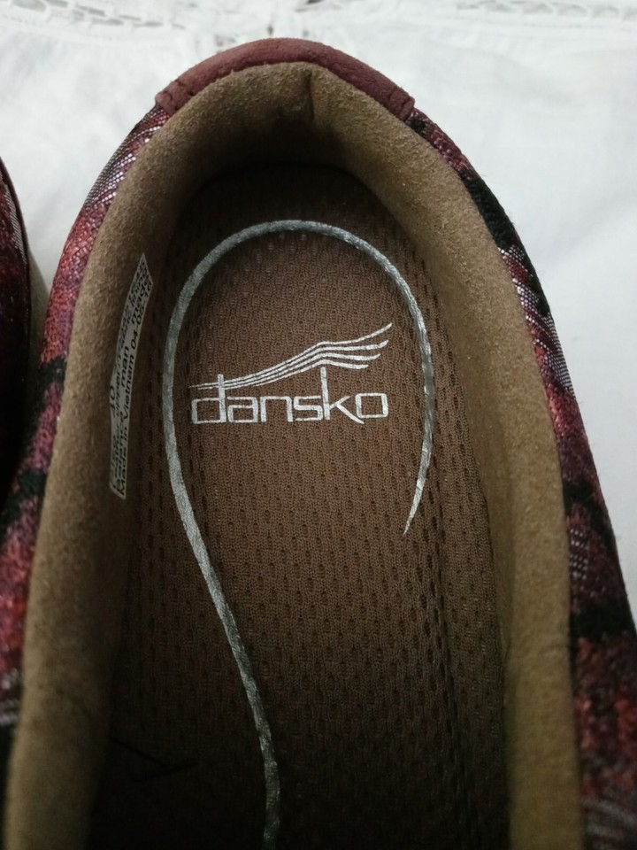 Dansko Women's Leather Suede Plum Purple Clogs. Size 40 (9.5-10) | eBay