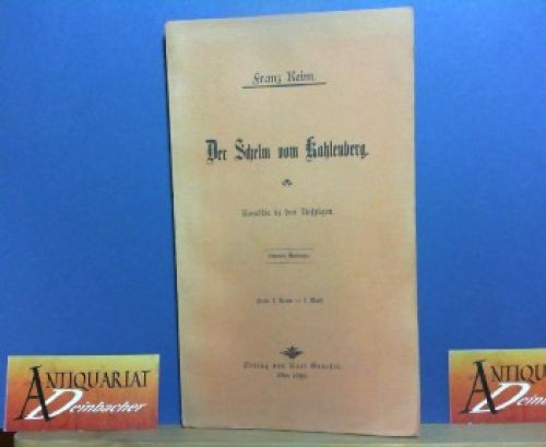 Der Schelm vom Kahlenberg. Komödie in drei Aufzügen. KEIM, Franz: | eBay