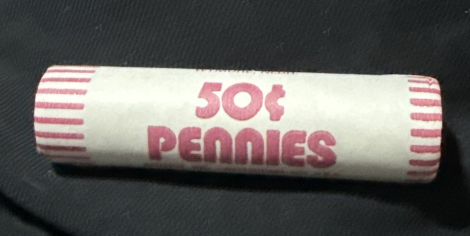 1995 P Original Bank Wrapped (OBW) BU Lincoln Cent Roll | eBay