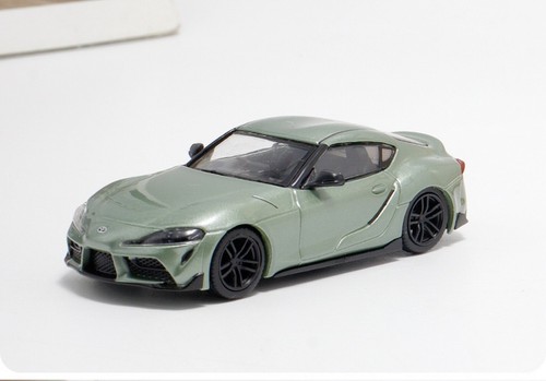 BSC 1/64 Scale Toyota GR Supra A90 Green Diecast Cat Model Toy Gift | eBay