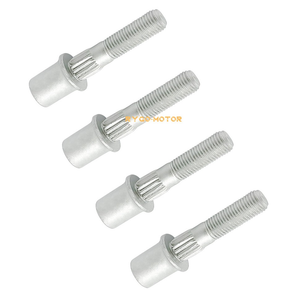 Wheel Hub &Brake Rotor w/Studs for Can-Am Outlander 450 500 570 650 800 ...