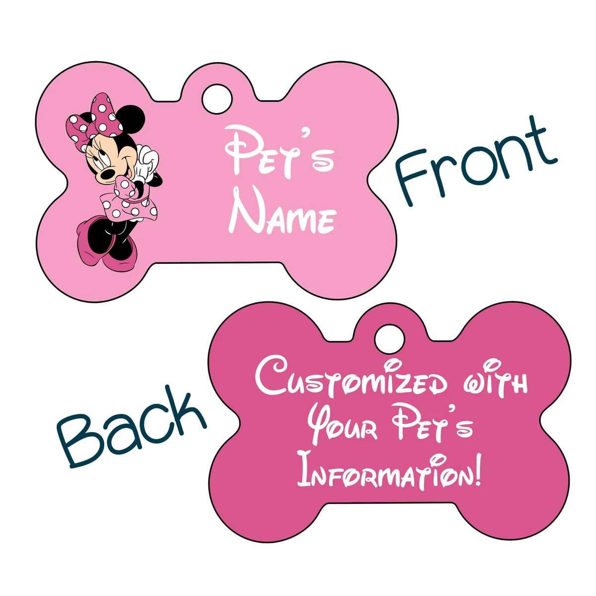 Minnie Mouse Name Tags