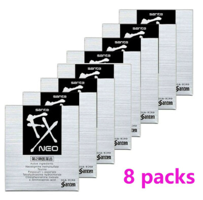 SantenSANTE FX NEO 8 packs set Cooling Eye Drops From Japan 2027 04 | eBay