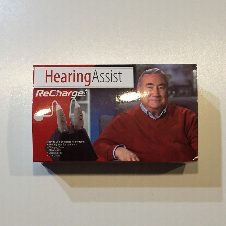 Hearing Assist Hearing Device Rechargeable Set HA-302-4 NEW NEW | eBay