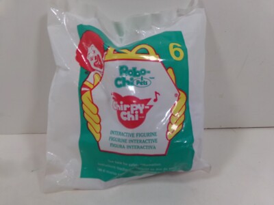 McDonald's ROBO-CHI PETS CHIRPY-CHI #6 Used Happy Meal Toy W/ Bag. 2002 ...