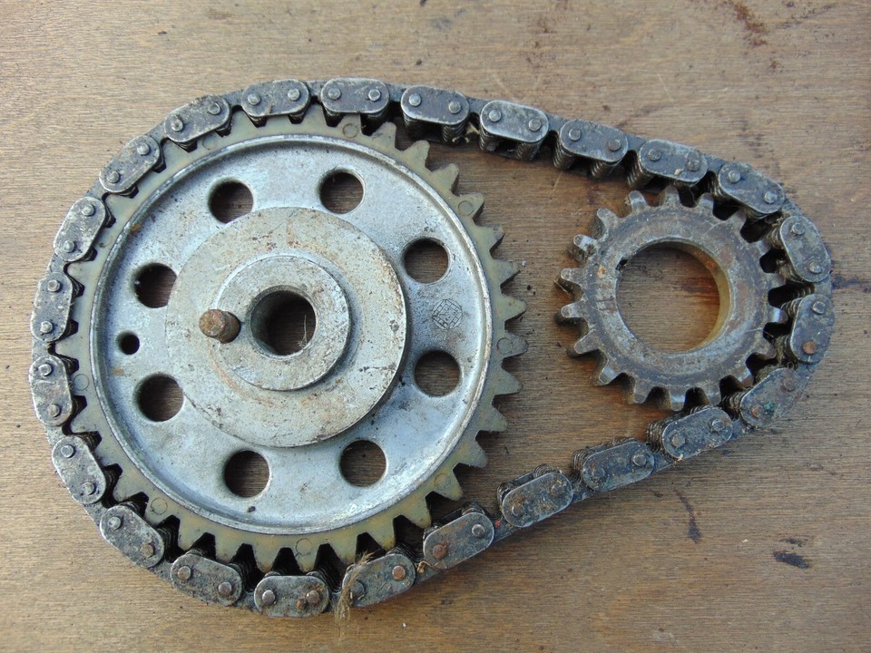 352 390 427 428 351 Ford Timing Chain and Gear Set | Genuine OEM | Metal