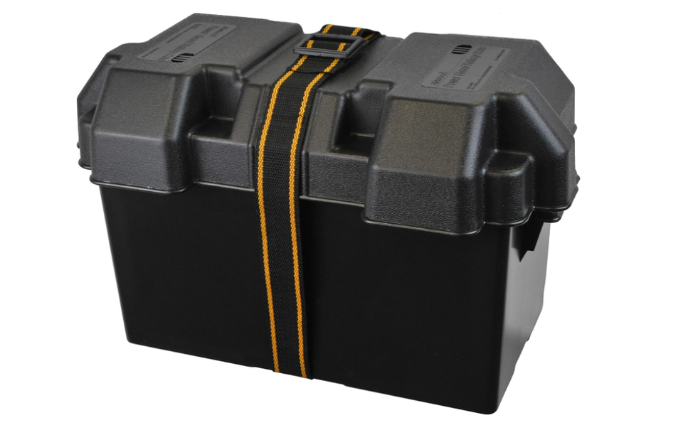 Attwood Marine Battery Box Boat RV Battery Box Power Guard Heavy Duty ...