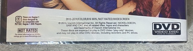 Sam and Cat The Complete Series Comedy Movies DVD 2015 Ariana Grande J ...