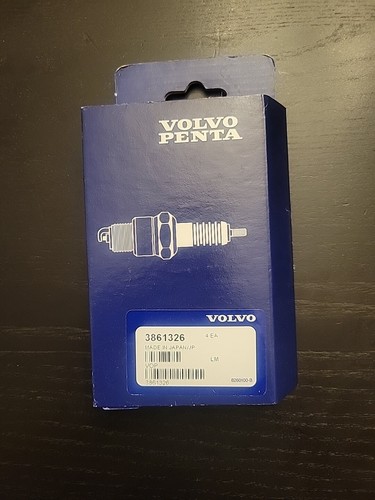 NEW OEM Volvo Penta Spark Plug Kit 4-pk 3861326 | eBay
