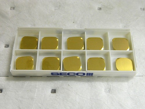 Seco Carbide Milling Inserts SEEX1203AFTN-MD14 Grade MH1000 Qty 10 ...